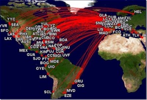 Oneworld Transatlantic Routes: 2015 Edition - Wandering Aramean