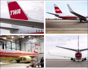 American's new TWA Livery! - Wandering Aramean