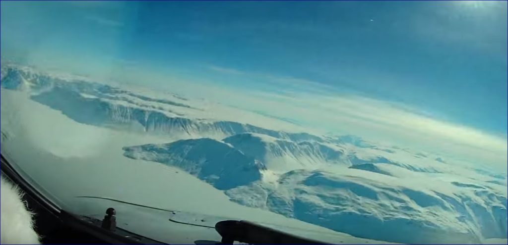 Flightseeing the North Pole and Greenland - Wandering Aramean