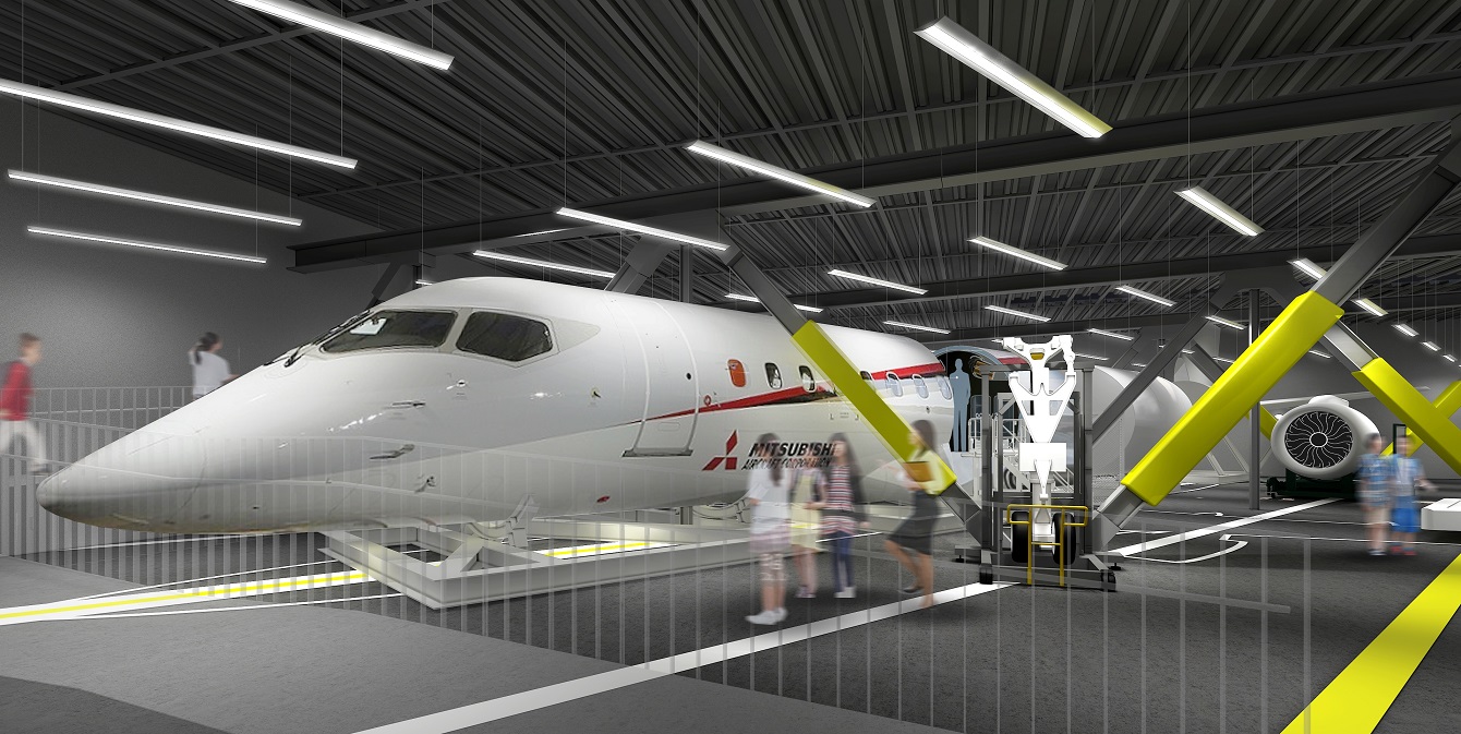 Mitsubishi's MRJ gets a museum - Wandering Aramean