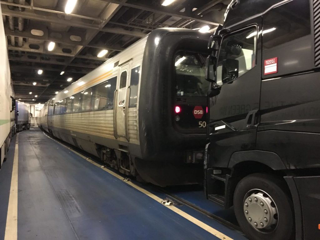 On board the Ferry Train between Copenhagen and Hamburg - Wandering Aramean