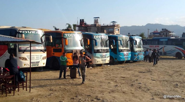 Slowing down: The tourist bus from Kathmandu to Pokhara - Wandering Aramean