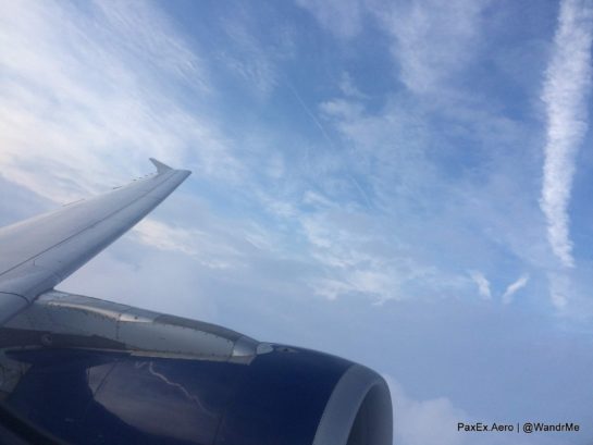 On board the JetBlue Vets In Blue Inaugural - Wandering Aramean